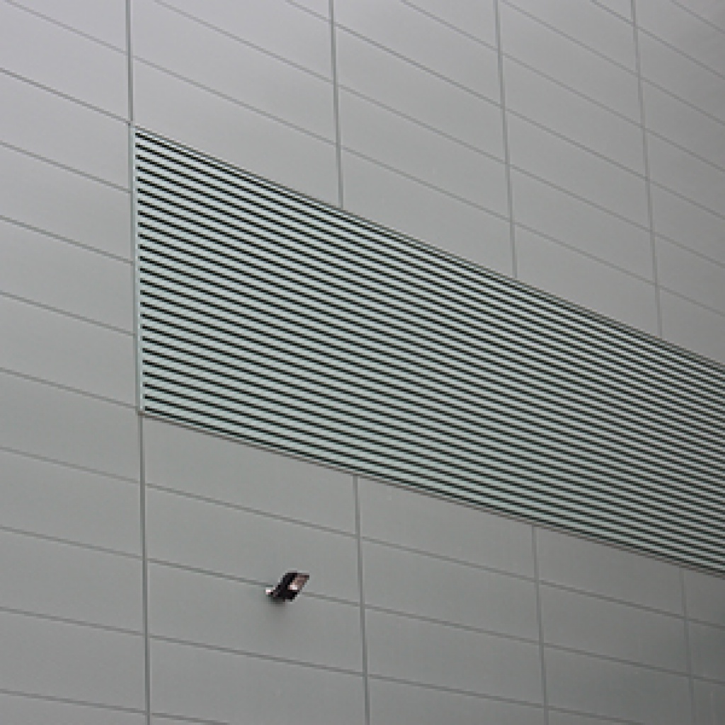 Acoustic Louvres | Continuous Line Acoustic Louvre System | Caice